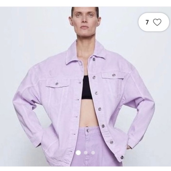 Jackets & Coats | Lavender Purple Denim Jean Jacket | Poshmark
